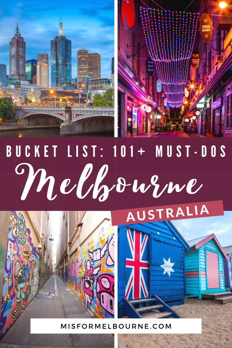 Ultimate Melbourne Bucket List: 101+ Things To Do | M is for Melbourne