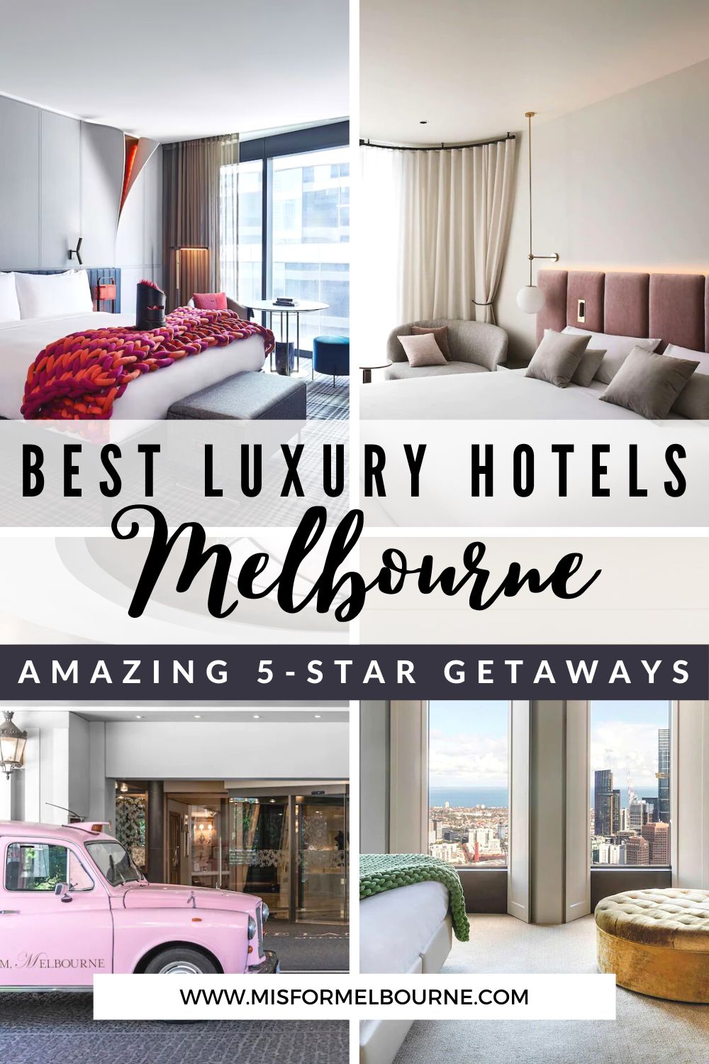 15 Luxe 5-Star Hotels in Melbourne, Australia | M is for Melbourne